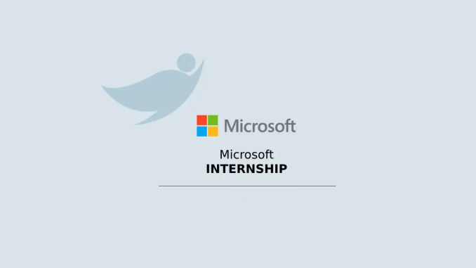 Apply Now for Microsoft's Exciting Internship Opportunities (2024/2025)!